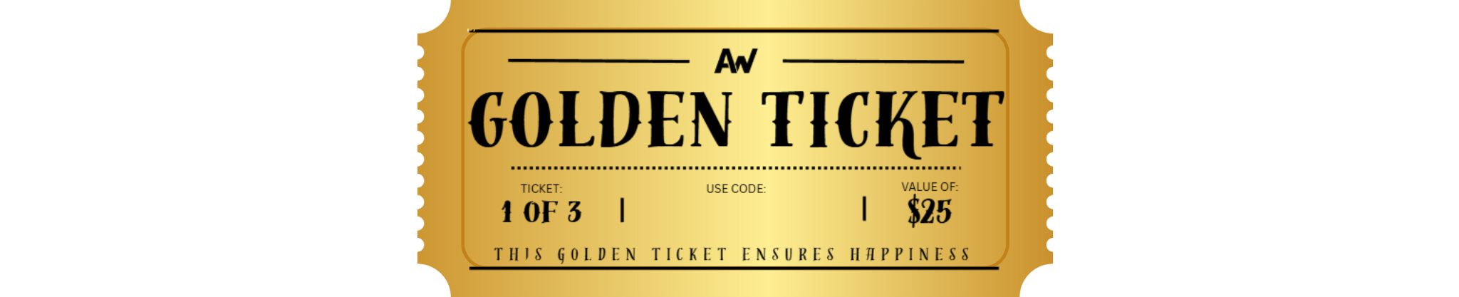 Golden Ticket – Active Wearhouse